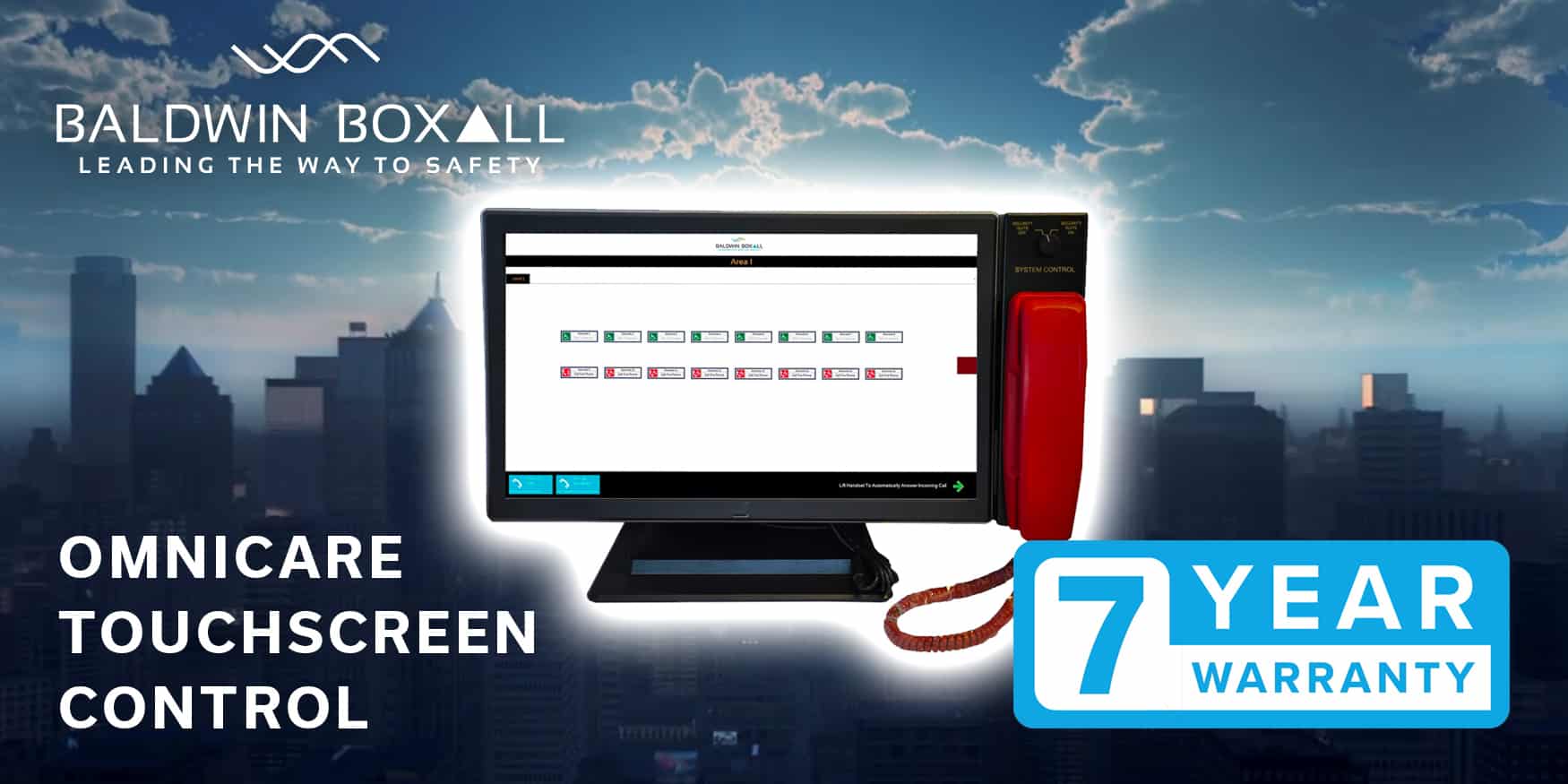 OmniCare EVC Touchscreen Control | Baldwin Boxall